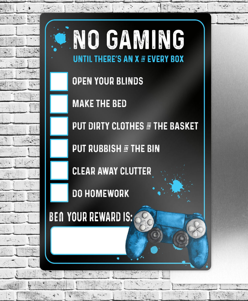 Gamer Reward Chore Chart – Magnolia Gift Co